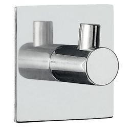 Spirella Klebehaken 'Meti' Edelstahl poliert 4,5 x 4,5 cm