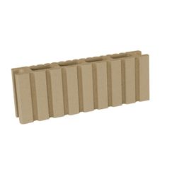 Kovalex Muster zur Terrassendiele 'Exklusiv' sand matt 100 x 145 x 26 mm