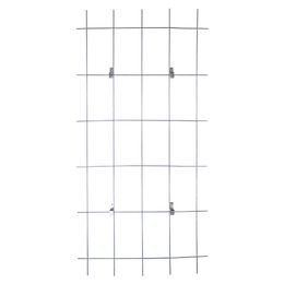 bellissa Gitterspalier silbern Zink-rip 75 x 150 cm, 5-strebig
