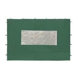 Seitenteil f&uuml;r Pavillon 'One Touch' mit Fenster gr&uuml;n 295 x 195 cm 2 St&uuml;ck