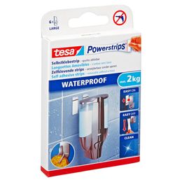Tesa Powerstrips Klebestreifen wasserfest 5 x 2 cm