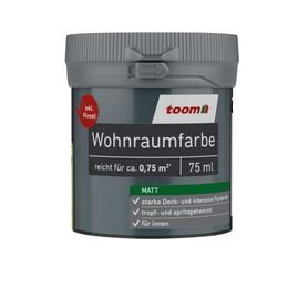 toom Wohnraumfarbe petrol matt 75 ml
