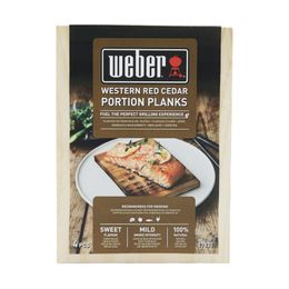 Weber R&auml;ucherbretter Zedernholz, 4 St&uuml;ck