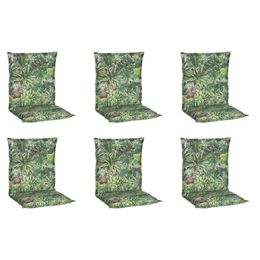 Beo Niedriglehner-Auflagenset 'Tegernsee' gr&uuml;n 46 x 98 x 8 cm 6 St&uuml;ck