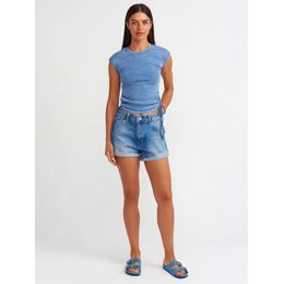 Dilvin Hose 'Shorts' Damen Gr&ouml;&szlig;e 36 blue denim