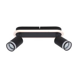 toom LED-Spot 'Saskia' 2-flammig GU10 5,4 W 720 lm warmwei&szlig; 29,5 x 16,8 cm