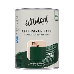 Stiltalent Lack 'forest green' Extra-matt 0,5 l