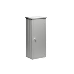 BioHort Terrassenschrank 'Julia' silber-metallic Gr. M High