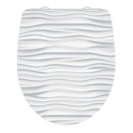 Sch&uuml;tte Sch&uuml;tte WC-Sitz 'White Wave HG' mit Absenkautomatik Duroplast