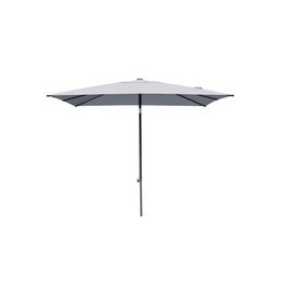 siena GARDEN Marktschirm 'Fagus PushUp' knickbar 250 x 250 cm