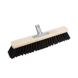 B&Uuml;MAG B&Uuml;MAG eG Saalbesen mit Metallstielhalter Kunststoff PET 40 cm schwarz