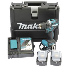 Makita Akku-Bohrschrauber 'DDF487RFE3' 18 V mit 3 Akkus, Ladeger&auml;t und Koffer