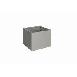 BioHort Hochbeet quarzgrau-metallic, 100 x 100 x 77 cm