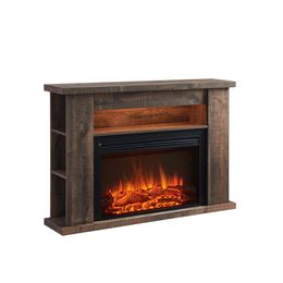 CrownFlame Elektrokamin 'Ruby' dunkelbraun 2 kW