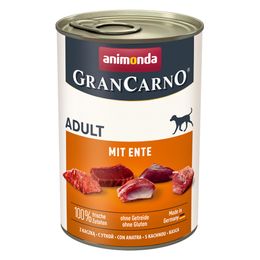 animonda Hundefutter 'granCarno' Adult Ente 400 g