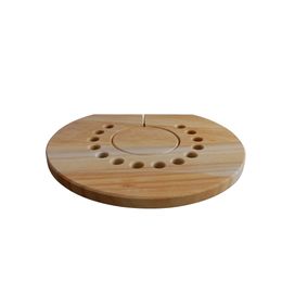 ADURO Topplatte halbrund 44,7 x 49 x 3 cm Sandstein beige