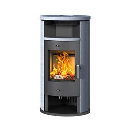 Accente International Kaminofen 'Verona II 3.0 GTS' anthrazit/grau 7,5 kW