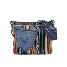 Sunsa Umh&auml;ngetasche 'Sunsa' Damen Gr&ouml;&szlig;e One Size blue denim / mischfarben