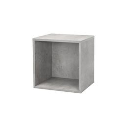 Dolle Wandregal 'Shelf+ Clic' Betonoptik 375 x 375 x 326 mm