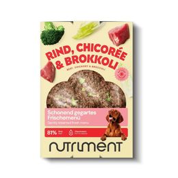The Nutriment Company Hundenassfutter 'Frischemen&uuml;' Rind 400 g