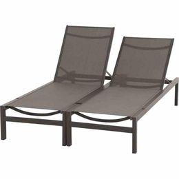 Loungeset 'Rimini' anthrazit 2-teilig