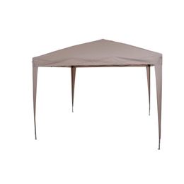siena GARDEN Pavillon 'Starter' grau 300 x 300 cm