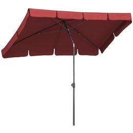 Schneider Rechteckschirm 'Aquila' knickbar 225 x 120 cm