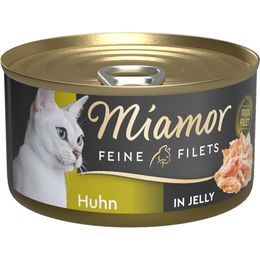 Miamor Katzennassfutter 'Feine Filets' Huhn in Jelly Adult 100 g