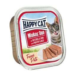 Happy Cat Katzenfutter 'Minkas' Gefl&uuml;gel Rind 100 g