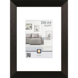 Intertrading Bilderrahmen 'Braga' Holz schwarz 21 x 30 cm