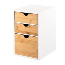 Kesper Mini-Kommode wei&szlig; 17 x 27 x 21 cm