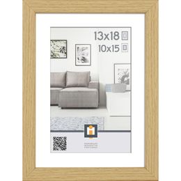 Intertrading Bilderrahmen 'Madrid' Kunststoff natur 13 x 18 cm