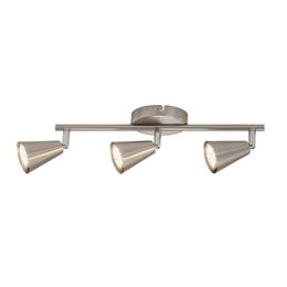 toom LED-Spot 'Ines' 3-flammig GU10 350 lm warmwei&szlig; 38 x 15,5 cm