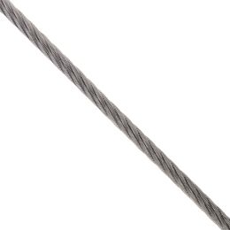 Fallendraht Edelstahl 7 x 19 &Oslash; 5 mm