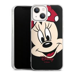 DeinDesign iPhone 13 Mini Handy Slim Case Silikon Handyh&uuml;lle transparent H&uuml;lle extra d&uuml;nn Disney Minnie Mouse Official Licensed Product Silikon Slim Case