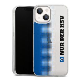 DeinDesign iPhone 13 Mini Handy Slim Case Silikon Handyh&uuml;lle transparent H&uuml;lle extra d&uuml;nn Logo Hsv Transparent Silikon Slim Case