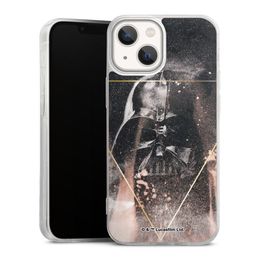 DeinDesign iPhone 13 Mini Handy Slim Case Silikon Handyh&uuml;lle transparent H&uuml;lle extra d&uuml;nn Star Wars Darth Vader Official Licensed Product Silikon Slim Case
