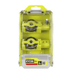 Ryobi Trennscheiben-Set 'Twist Lock' &Oslash; 38 mm Aufspanndorn, 12-teilig