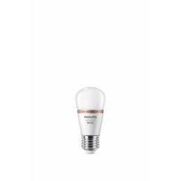 Philips LED-Leuchtmittel 'Smart LED' dimmbar Tropfen matt E27 4,9 W 470 lm RGB - tunable white
