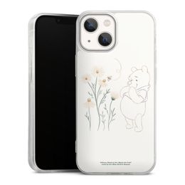 DeinDesign iPhone 13 Mini Handy Slim Case Silikon Handyh&uuml;lle transparent H&uuml;lle extra d&uuml;nn Disney Bee Winnie The Pooh Silikon Slim Case