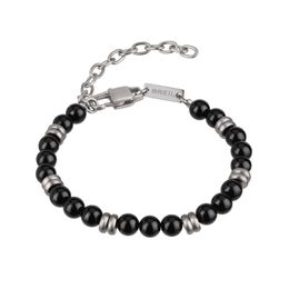 Breil Armband Herren Gr&ouml;&szlig;e One Size schwarz / silber