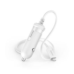 Hama Auto-Ladeger&auml;t wei&szlig; Apple Lightning 5 W