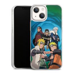 DeinDesign iPhone 13 Mini Handy Slim Case Silikon Handyh&uuml;lle transparent H&uuml;lle extra d&uuml;nn Hokage Official Licensed Product Naruto Shippuden Silikon Slim Case