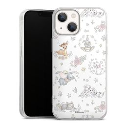 DeinDesign iPhone 13 Mini Handy Slim Case Silikon Handyh&uuml;lle transparent H&uuml;lle extra d&uuml;nn Disney Dumbo Bambi Silikon Slim Case