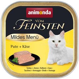 animonda Katzenfutter 'Vom Feinsten' mildes Men&uuml; Pute & K&auml;se 100 g