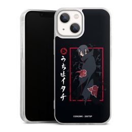 DeinDesign iPhone 13 Mini Handy Slim Case Silikon Handyh&uuml;lle transparent H&uuml;lle extra d&uuml;nn Official Licensed Product Naruto Shippuden Itachi Uchiha Silikon Slim 