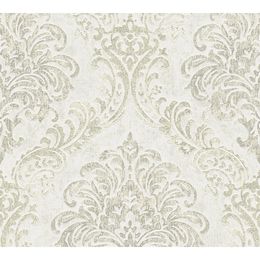 A.S. Cr&eacute;ation A.S. Cr&eacute;ation Vliestapete 'Metropolitan Stories Travel Styles' Ornament beige/goldfarben 0,53 x 10,05 m