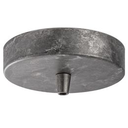 Home Sweet Home Leuchtenbaldachin dunkelgrau Metall &Oslash; 11 x 4,5 cm