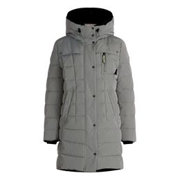 AMBER & JUNE Amber & June Jacke Damen Gr&ouml;&szlig;e XXXL silbergrau