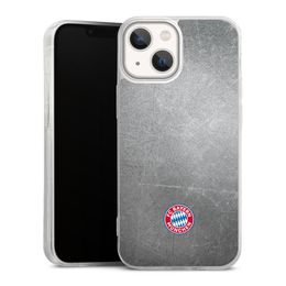 DeinDesign iPhone 13 Mini Handy Slim Case Silikon Handyh&uuml;lle transparent H&uuml;lle extra d&uuml;nn Fcb Official Licensed Product Fc Bayern M&uuml;nchen Silikon Slim Case